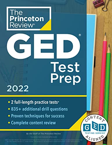 Princeton Review GED Test Prep 2022 Practice Tests Review 