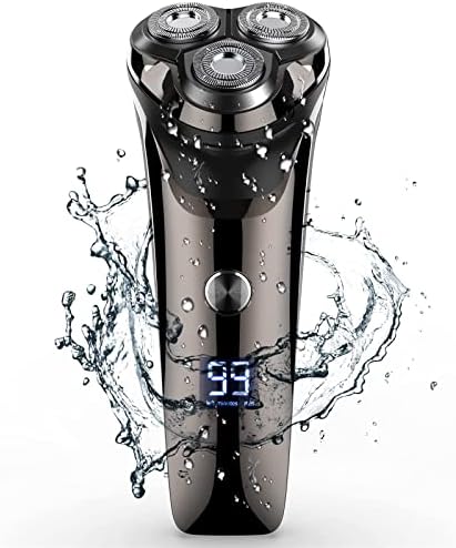 X spring Electric Shaver, Wet Dry USB Rechargeable Cordless Shaving ...