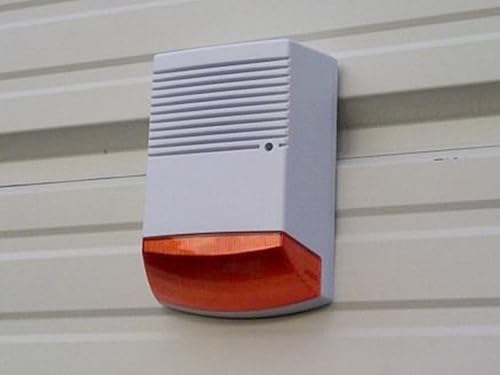 Dummy Alarm Bell Box - Dummy Burglar Alarm Box - Flashing LED: Amazon ...