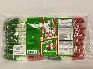 Amazon.com : MI DULCE MEXICO Little Flags Banderitas Coconut Candy 19oz ...