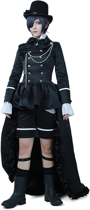 Cosplay.fm Women's Ciel Phantomhive Cosplay Costume Outfit: Amazon.co ...