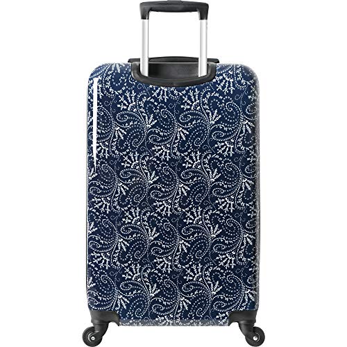 Chaps Lightweight Luggage 3 Piece Suitcase Set with Spinner Wheels-1 ...