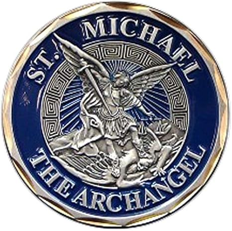 Amazon.com: BirchRiver St Michael Archangel Challenge Coin - Psalms 91: ...