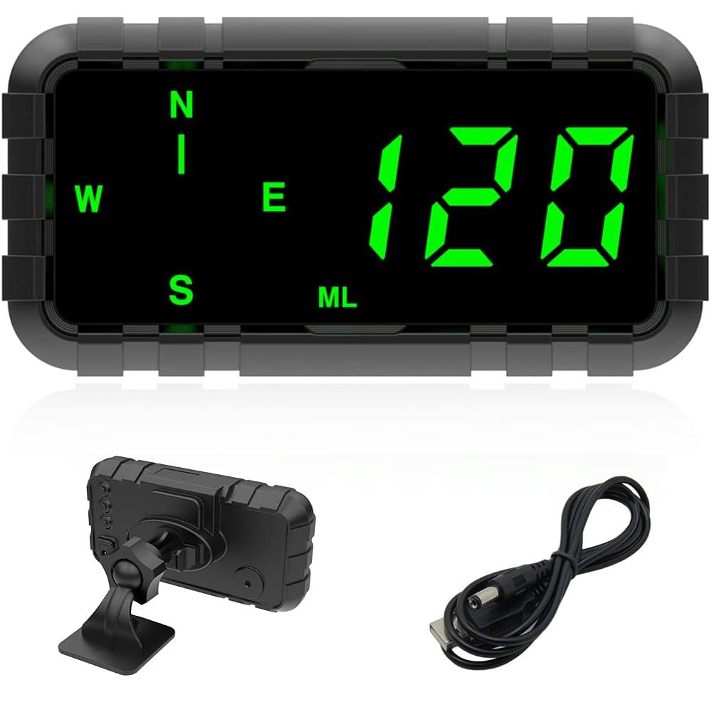 OinDoDi Heads Up Display for Car Digital GPS Speedometer kit MPH ...