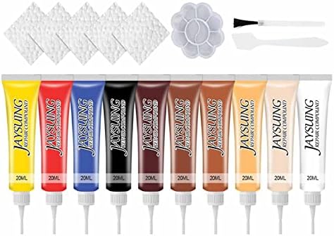 Vinyl and Leather Repair Kit - Leather Color Restorer Cream, Leather ...