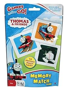 Amazon.com: Thomas and Friends Mini Memory Match Card Game: Toys & Games