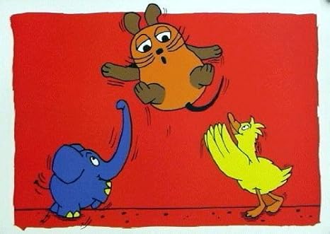 Poster+ Die Sendung mit der Maus - Die Maus und der Elefant: Luftsprung ...