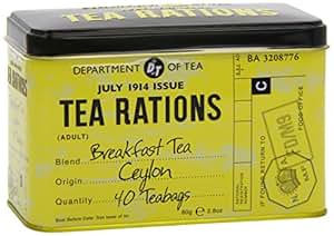Amazon.com : New English Teas - World War I Memorabilia Tea Rations Tea ...
