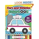 Cars and Vehicles Colorbook: Coloring Book for Kids, Toddlers and ...