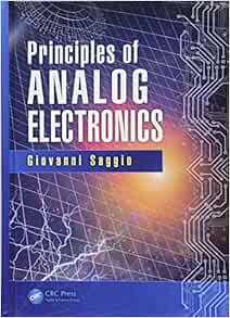 Principles of Analog Electronics: Saggio, Giovanni: 9781466582019 ...