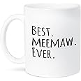 Amazon.com: 3drose Best Meemaw Ever, Gifts for Grandmothers, Nicknames ...