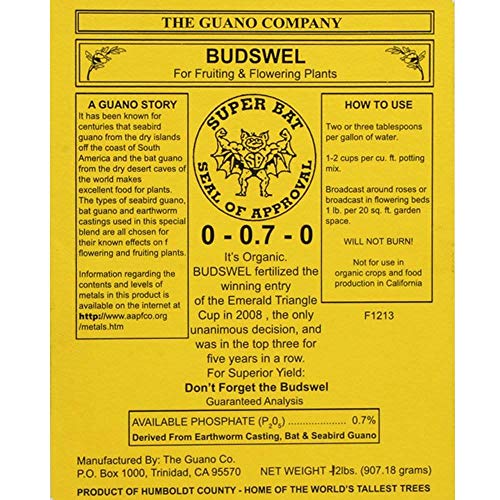 Mua The Guano Company 4 Set Budswel Liquid 1 Gallon Organic Hydroponic ...