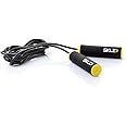 Amazon.com : SKLZ Adjustable Jump Rope with Padded Grips , Black/Yellow ...