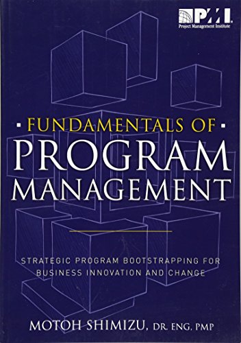 Amazon.com: Fundamentals of Program Management: Strategic Program ...