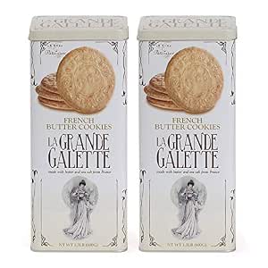 Amazon.com : La Grande Galette French Butter Cookies - 4 Pack : Grocery ...