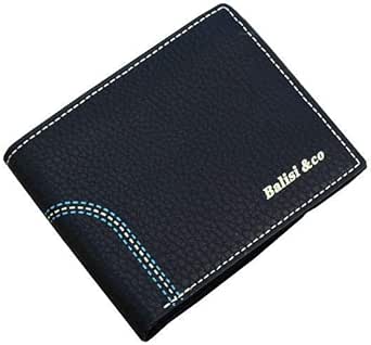 Balisi & Co Black Leather For Men - Flap Wallets: Buy Online at Best ...