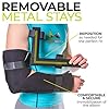 BraceAbility Elbow Immobilizer Brace | Removable Long Arm Cast and Soft ...