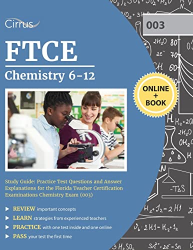 Amazon.com: FTCE Chemistry 6-12 Study Guide: Practice Test Questions ...