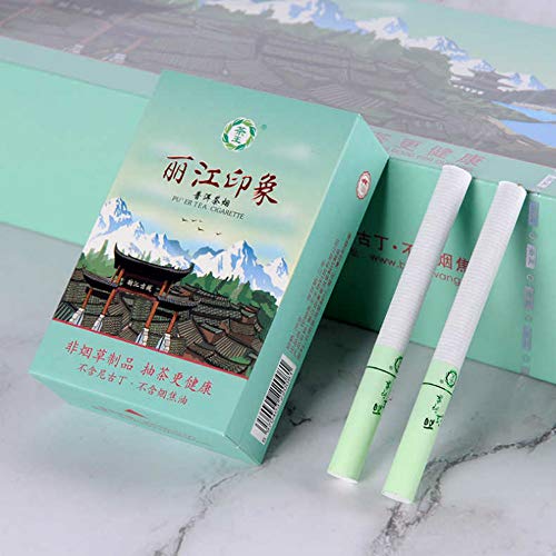 Yunnan Chinese Herbal Cigarettes, Green Tea Menthol Cigarettes, Smoke ...