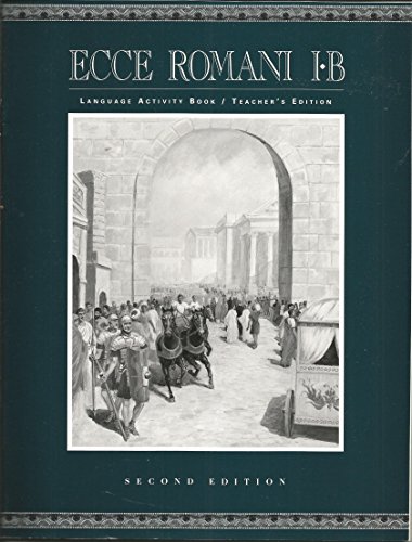 Amazon.com: Ecce Romani Level Ib - Teacher's Language Activity Book ...
