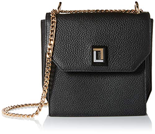 Luana bags. LUANA ITALY Marianne Saddle Bag, Black.