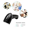 TEEMI Wireless Automatic 2D QR PDF417 Data Matrix Barcode Scanner for ...