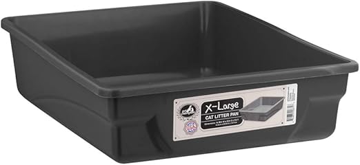 Amazon.com : Oversized Cat Litter Box Extra-Large Cat Litter Pan Helps ...