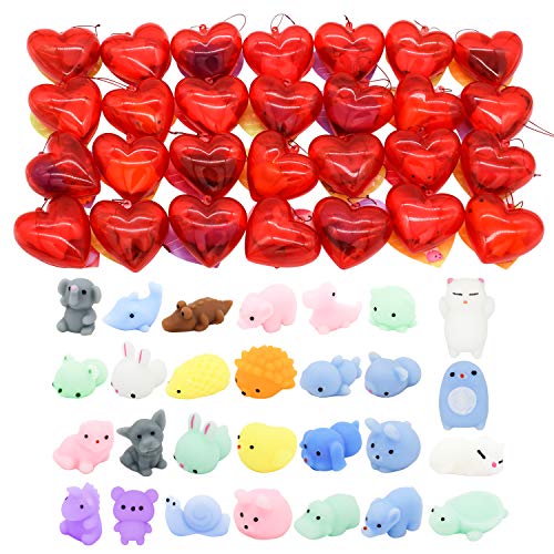 Mochi Squishy Toy Bulk JOYIN 28 Packs Squishy Toy Gift Cards For Kids ...