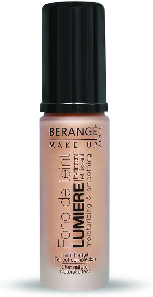 BERANGE MAKE UP Fond de Teint Hydratant/Lissant Beige Doré: Amazon.fr ...