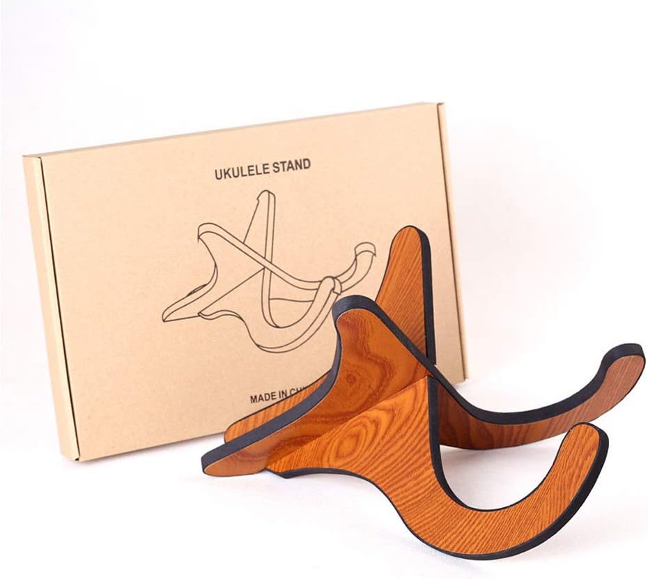 Ukulele Stand – Wooden Base Supporter,Foldable Portable Stand Holder ...