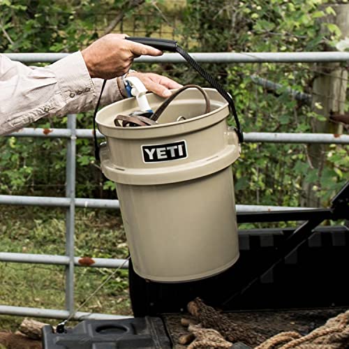 Yeti Loadout 5 Gallon Bucket Impact Resistant Fishing Utility Bucket at ...