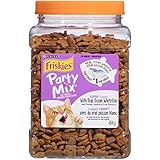 Friskies Party Mix Cat Treats; Gravy-Licious Chicken Crunch - 454 g ...
