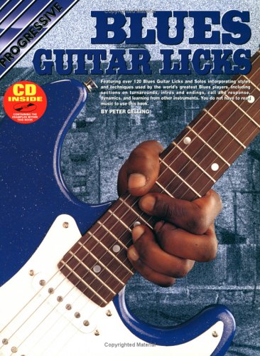 CP69057 - Progressive Blues Guitar Licks BooK/CD: GELLING, Peter ...