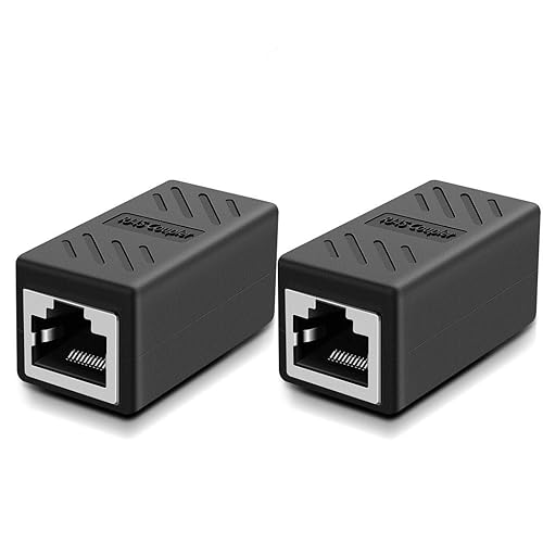 Y.D.F RJ45 Coupler, Network Coupler Ethernet Connector, for Cat7/Cat6 ...