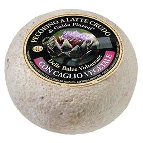 Amazon.com : Pinzani Pecorino Caglio Vegetale Italian Cheese, 1.75 lb ...