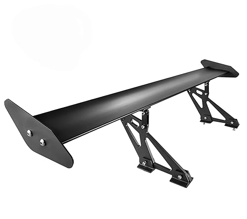 Single Rear GT Wing 43.3inch GT Wing Spoiler Adjustable Angel Single ...