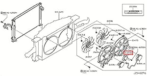 Amazon.com: Infiniti Genuine Radiator Shroud Cooling Fan Control Module ...