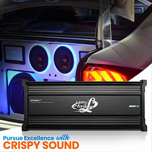 Lanzar 6-Channel Car Audio Amplifier - Wireless Bluetooth Audio ...