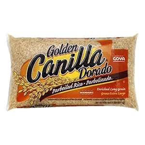 Amazon.com : Goya Golden Canilla Long Grain Enriched Parboiled Rice, 5 ...