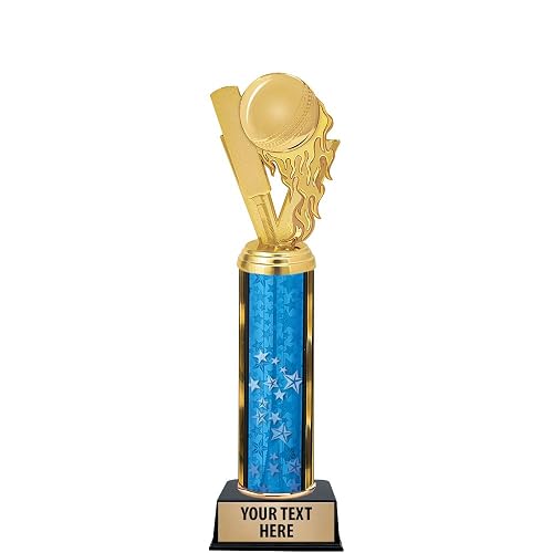 Crown Awards 11" Gold Cricket Trophies - Cricket Sports Trophy Award ...