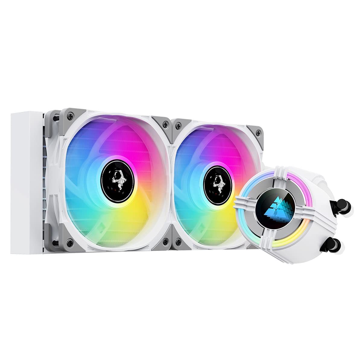 Mua GOLDEN FIELD Star Series S240 AIO ARGB CPU Liquid Cooler, White CPU ...