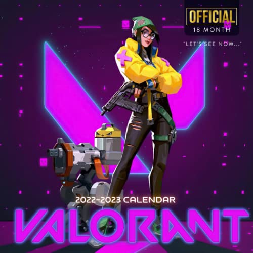 Valorant: OFFICIAL 2022 Calendar - Video Game calendar 2022 - Valorant ...