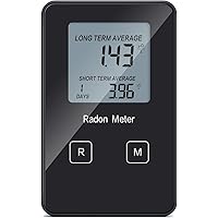 Home Radon Detector, Portable Radon Tester, Long and Short Term Monitor ...