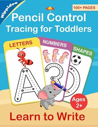 Tracing For Toddlers: First Learn to Write workbook. Practice line ...