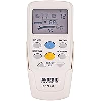 Amazon.com: Anderic Replacement for Hampton Bay CHQ7096T with Fan Timer ...