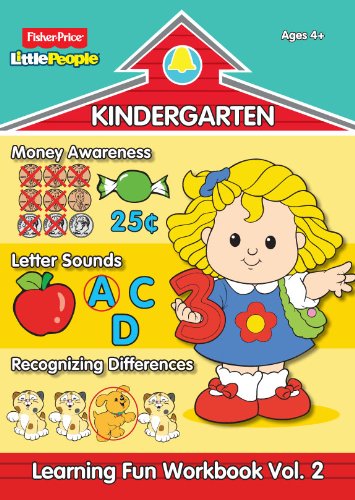 Fisher Price Little People Kindergarten Workbook-Volume 2: ...