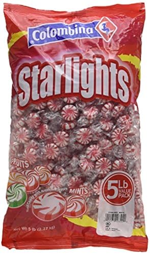 Colombina Peppermint Starlight Mints, 5-Lb Bag in Oman | Whizz Mints