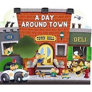 A Day Around Town (Inside/Outside Books): Howard, Lee, Devaney, Adam ...