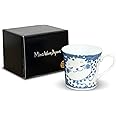 Amazon.com | MINO WARE JAPAN Japanese Ceramic Mug with Gift Box-Nekochigura Teacup Series-10 fl ...