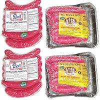 Amazon.com : 4lbs of Made in Maine Red Hot Dogs - Red Snappers ...